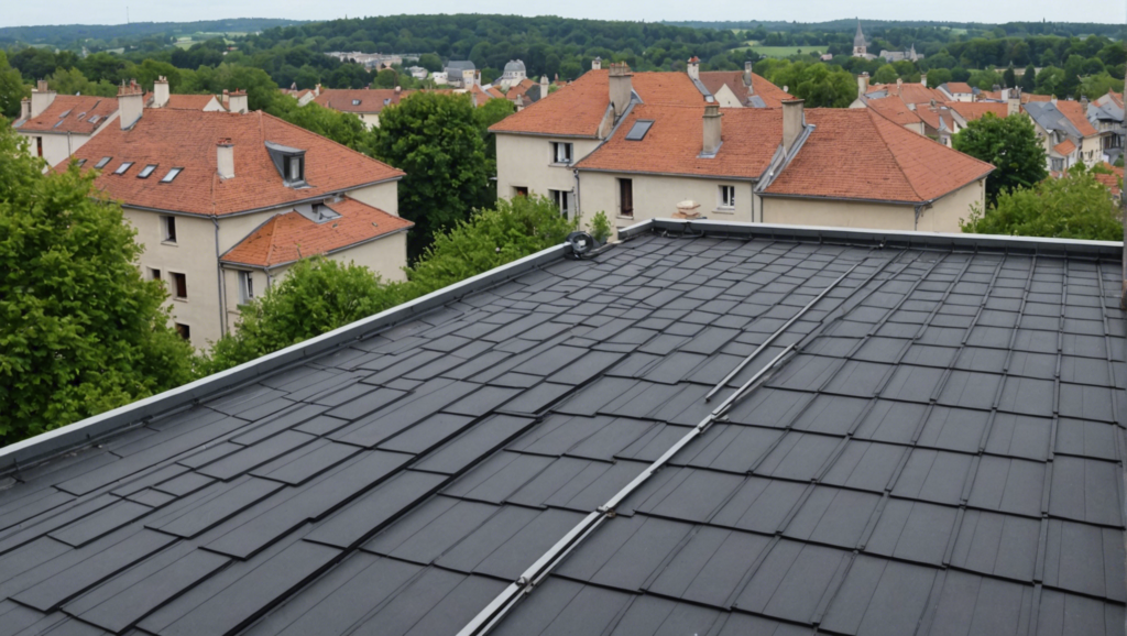 Revêtements adaptés pour un toit plat moderne